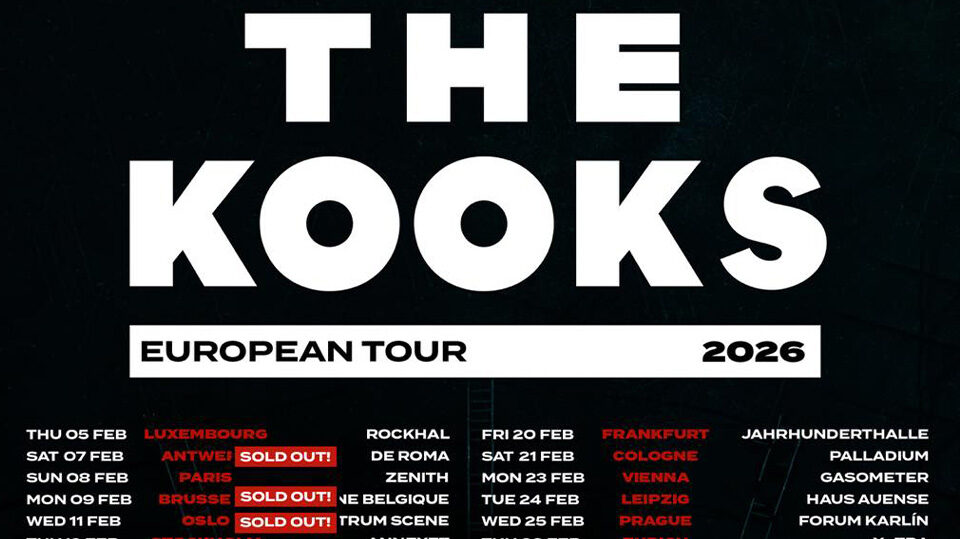 Toughmagazine | The Kooks – European Tour 2026